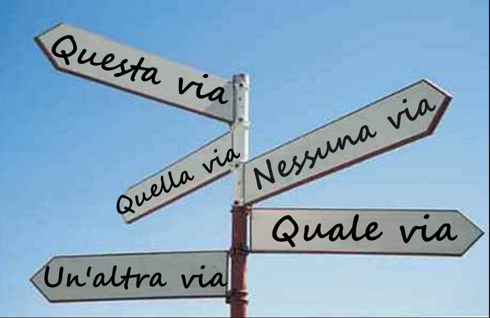 Quale direzione? | SpazioLiberoBlog